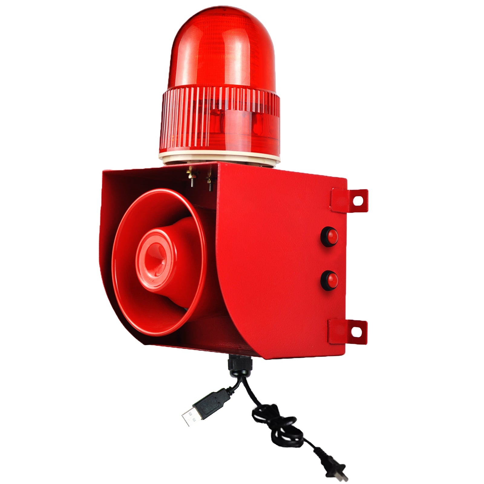 YASONG 120dB Waterproof Outdoor Security Alarm Siren with Timer SLA ...