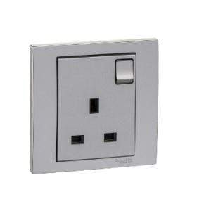 Schneider 13A 250V 1Gang Switched Socket – Delight Philippines